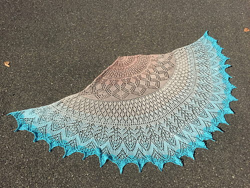 Vernal Equinox shawl : r/knitting